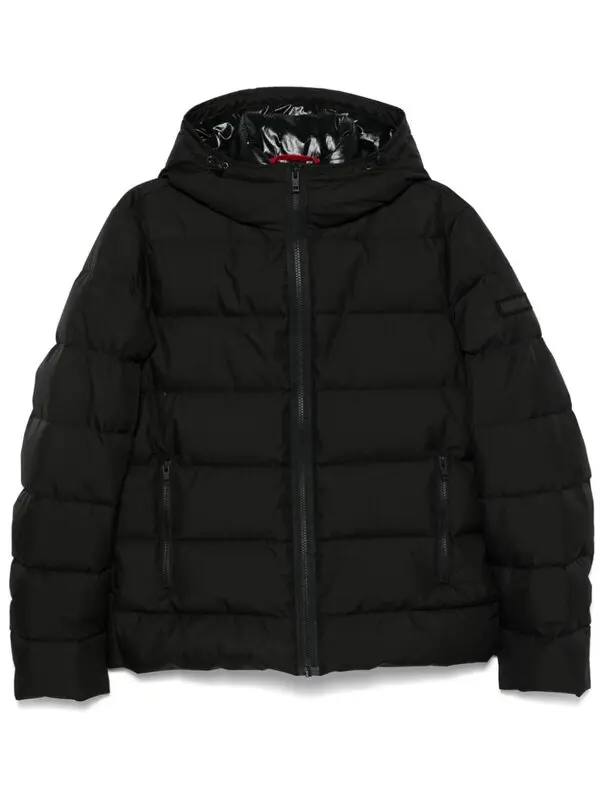 FAY Double-front Padded Jacket - Black