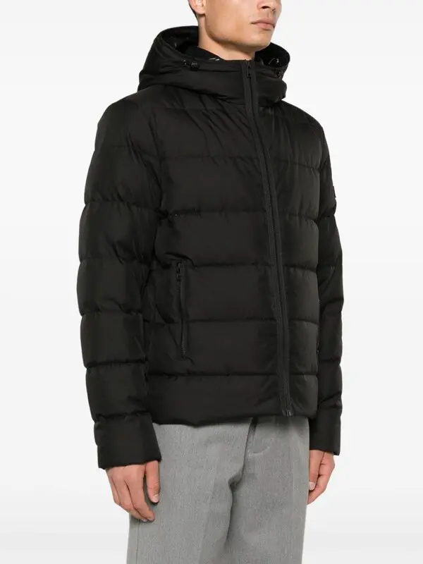FAY Double-front Padded Jacket - Black