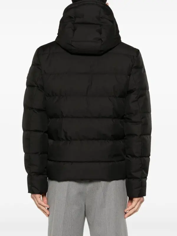 FAY Double-front Padded Jacket - Black