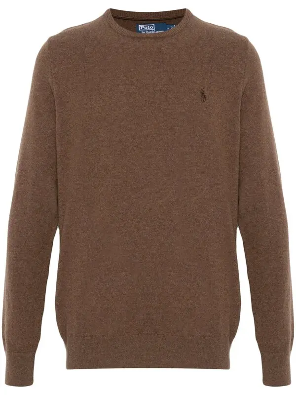 Polo Ralph Lauren Pony-embroidered Sweater - Brown