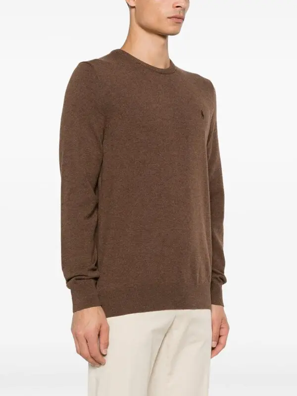 Polo Ralph Lauren Pony-embroidered Sweater - Brown