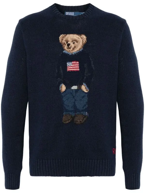 Polo Ralph Lauren Flag Bear Sweater