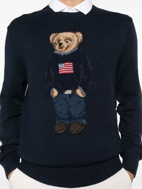 Polo Ralph Lauren Flag Bear Sweater