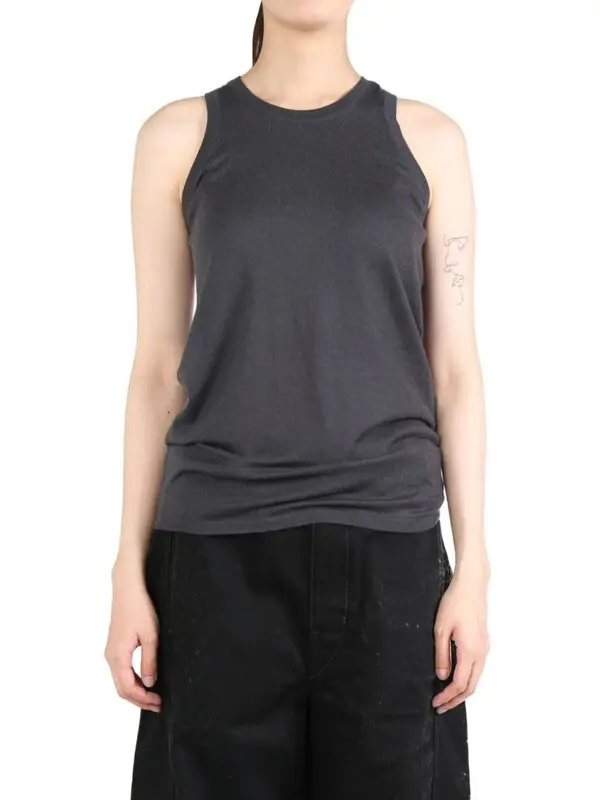 Frenckenberger Cashmere Tank Top - Grey