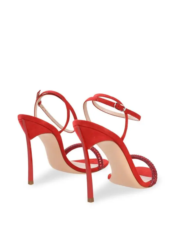 Casadei 100mm Blade Stratosphere Sandals - Red
