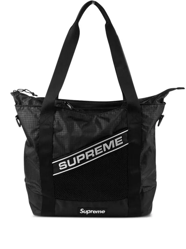 Supreme Printed Tote Bag - Black