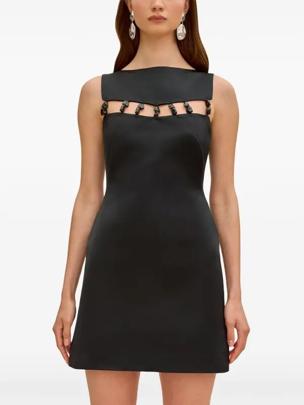 Cult Gaia Ember Mini Dress - Black