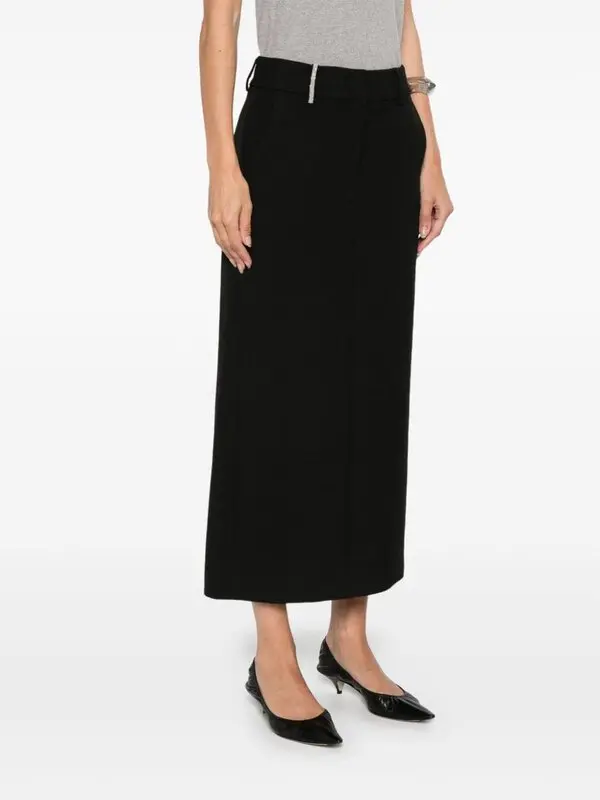 Peserico Straight-cut Midi Skirt
