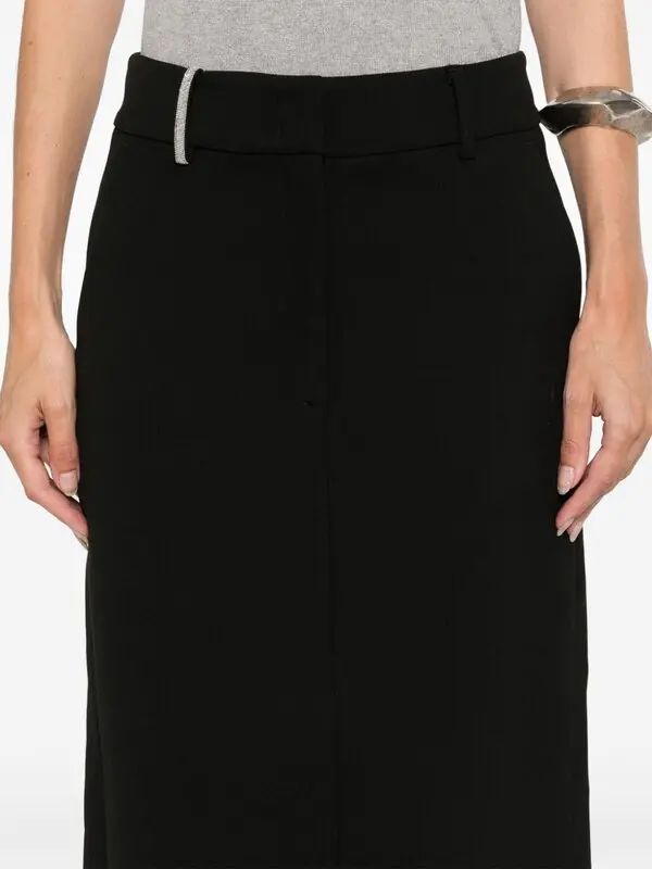 Peserico Straight-cut Midi Skirt