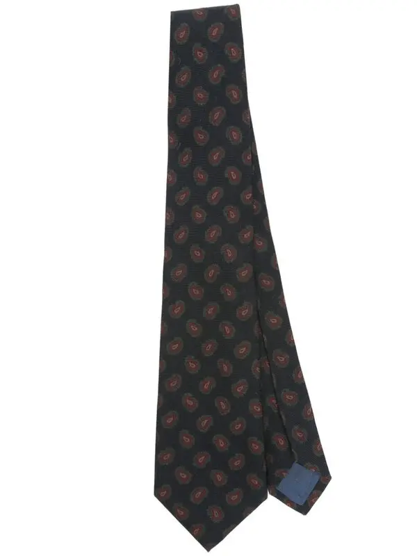 Polo Ralph Lauren Wool Challis Neck Tie - Blue