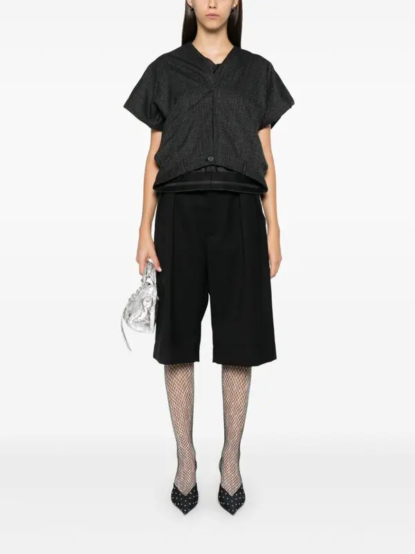 Balenciaga Tailored Wool Top