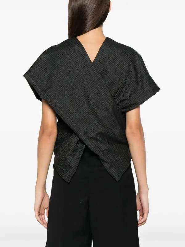Balenciaga Tailored Wool Top