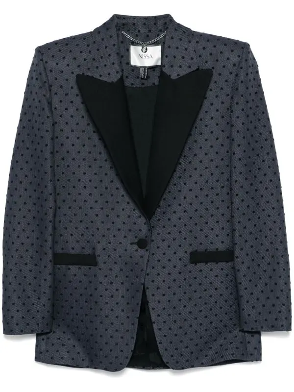 NISSA Polka-dot Blazer