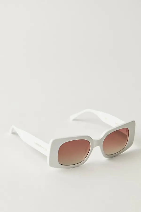 Eleventh Hour Maryssa Sunglasses Oversized Square Trendy Look Polarized Maryssa Rectangle Women main image 3