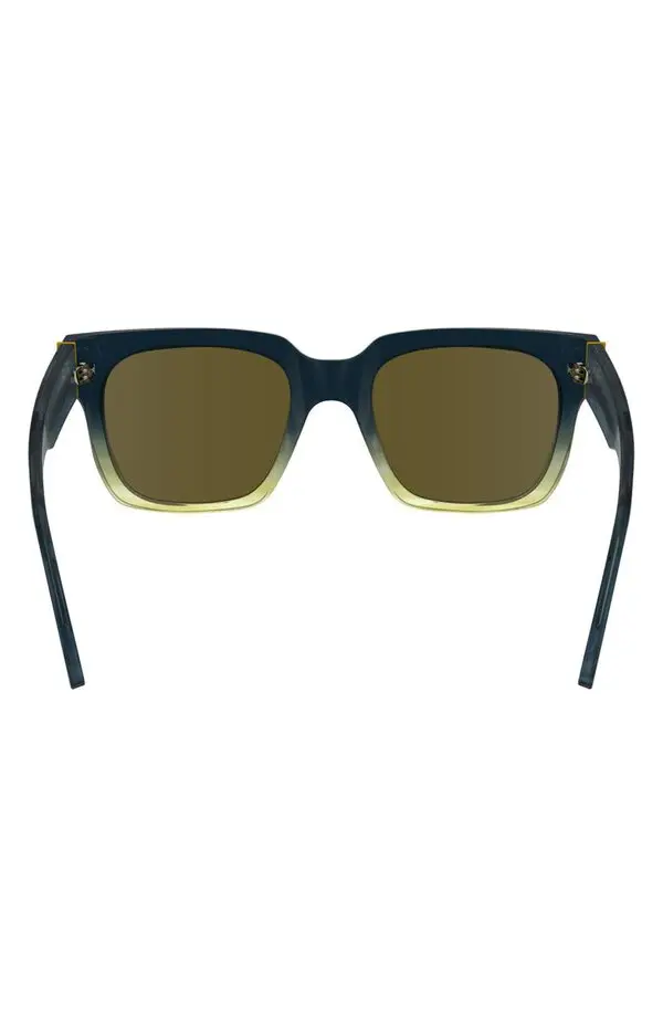 Paul Smith Kenley Rectangular Sunglasses - Petrol/ Sand
