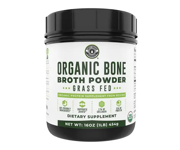 LEFT COAST PERFORMANCE Organic Bone Broth Protein - No Color