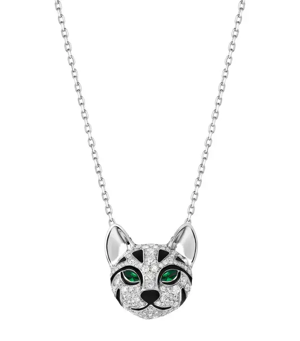 Boucheron Leopard Pendant Necklace - Gold