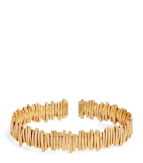 SUZANNE KALAN Classic Jagged Bangle - Gold