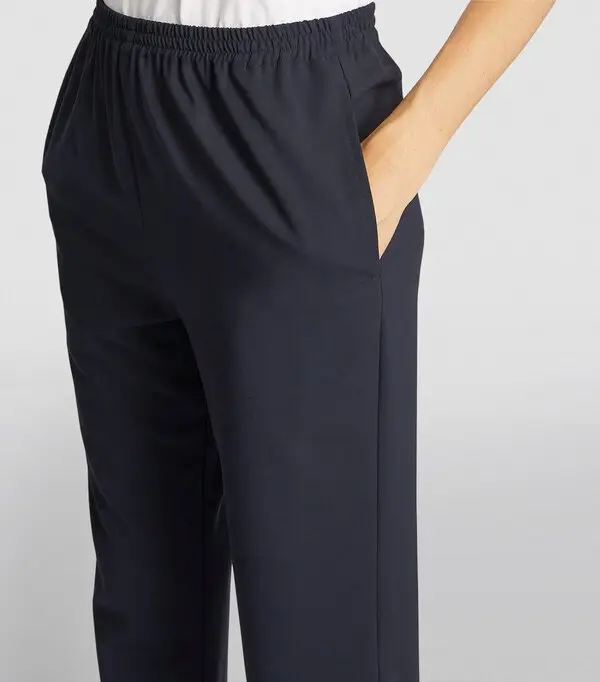 Eskandar Wool Tapered Trousers