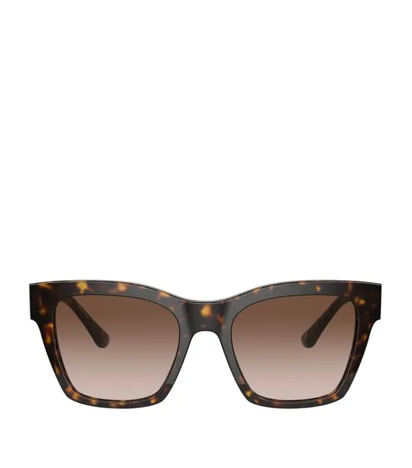 Dolce & Gabbana Tortoiseshell Wayfarer Sunglasses - Brown