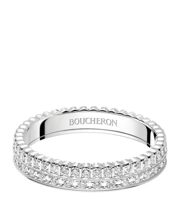 Boucheron Quatre Radiant Wedding Band - White