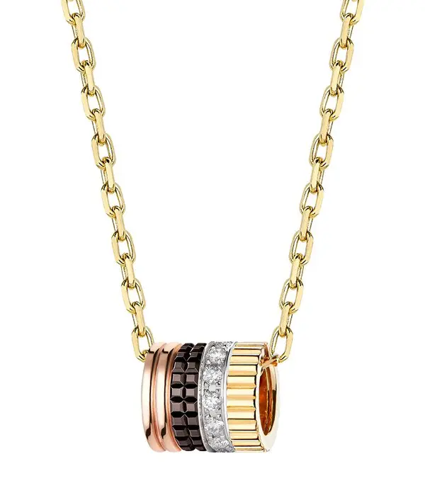 Boucheron Quatre Classique Pendant Necklace - Gold
