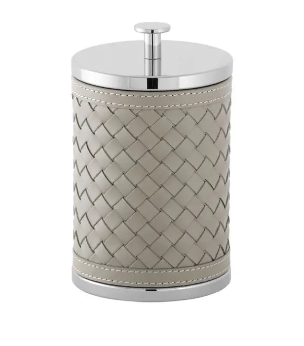 RIVIERE Round Storage Container - Grey