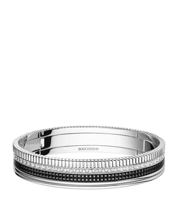 Boucheron Quatre Classique Bangle - Black