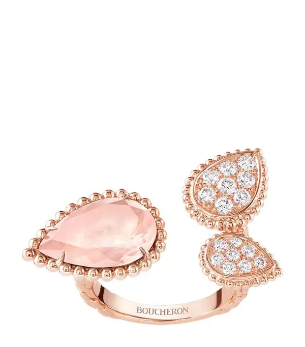 Boucheron Serpent Bohème Ring - Pink