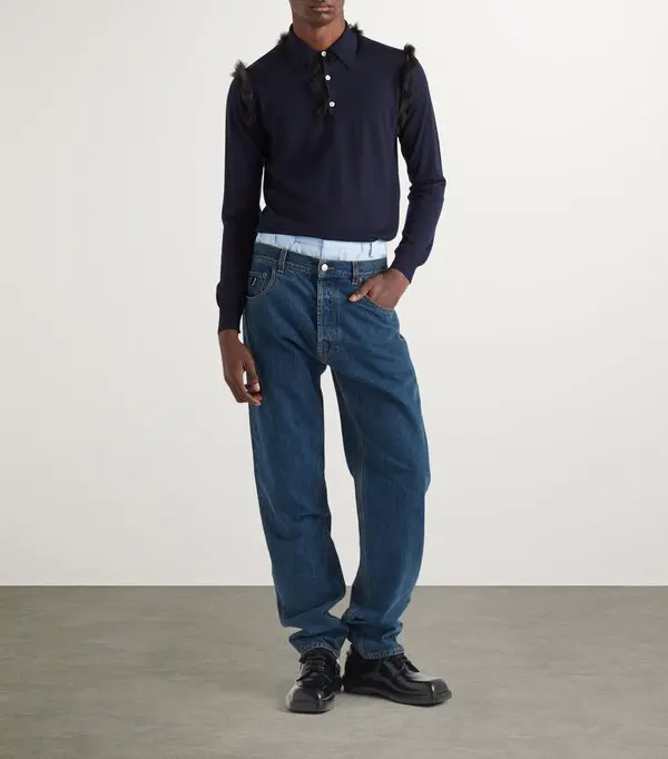 Prada Mid-wash Denim Jeans