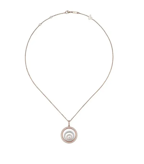 Chopard Happy Spirit Diamond Necklace - Gold