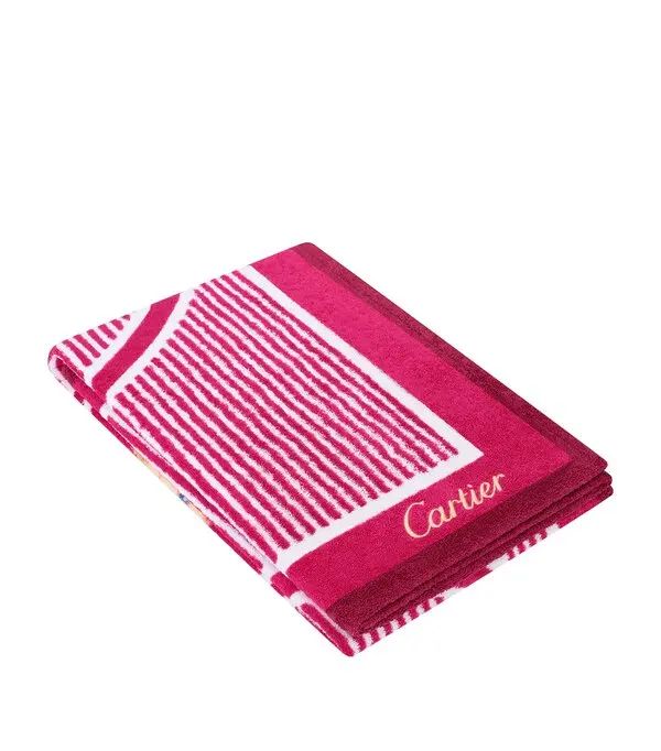 Cartier Cotton Characters Beach Towel