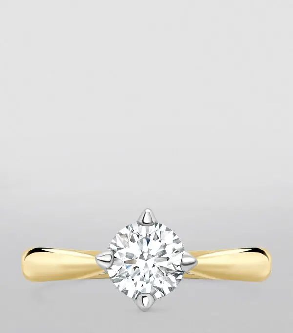 BOODLES Gold And Diamond Engagement Ring