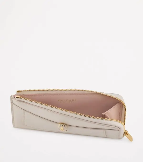 BVLGARI Serpenti Forever Zipped Card Holder