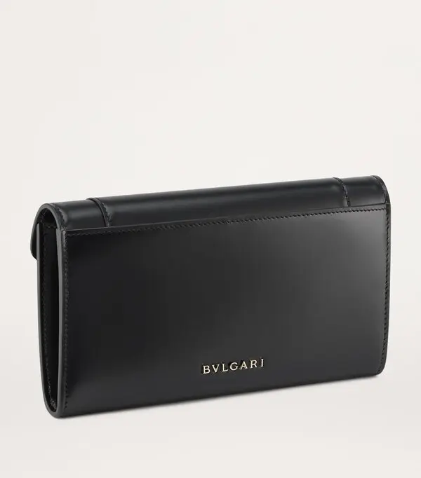 BVLGARI Long Serpenti Forever Wallet - Black