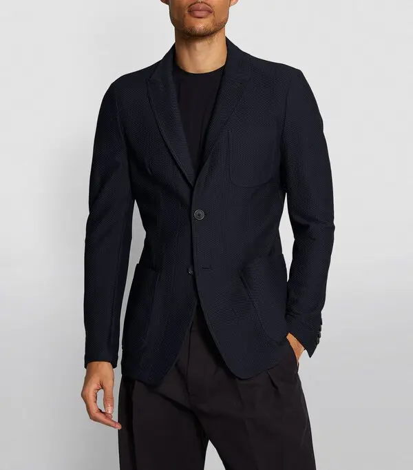 Giorgio Armani Tailored Blazer - Blue