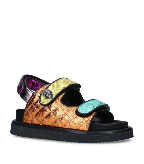 Kurt Geiger Quilted Orson Sandals