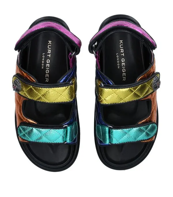 Kurt Geiger Quilted Orson Sandals