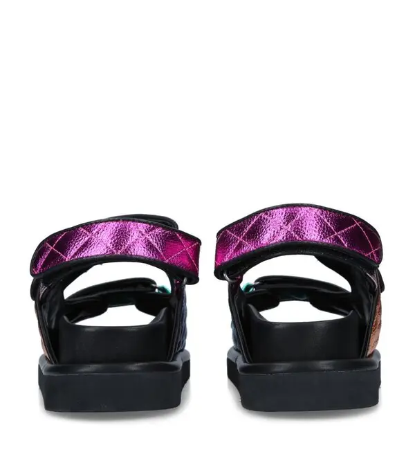Kurt Geiger Quilted Orson Sandals
