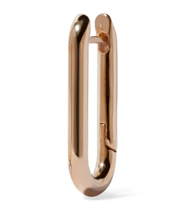 Annoushka Yellow Knuckle Chain Single Hoop Earring - Gold