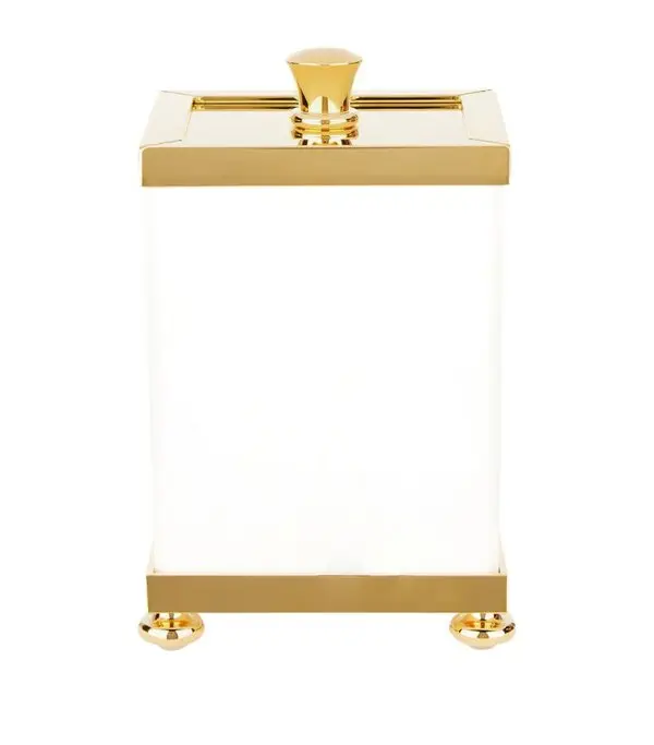 ZODIAC Marble Jar - White