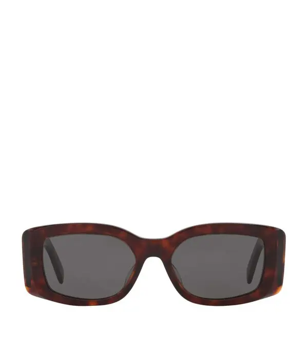 Celine Squared Oval Sunglasses - Brown