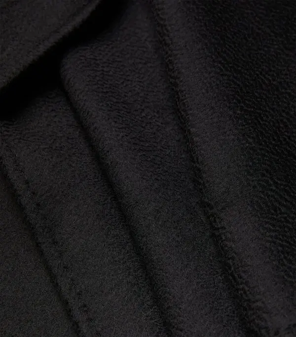 Max Mara Cashmere Ludmilla Wrap Coat - Black
