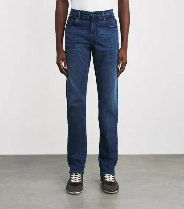 7 For All Mankind Slimmy Luxe Performance Plus Jeans - Blue