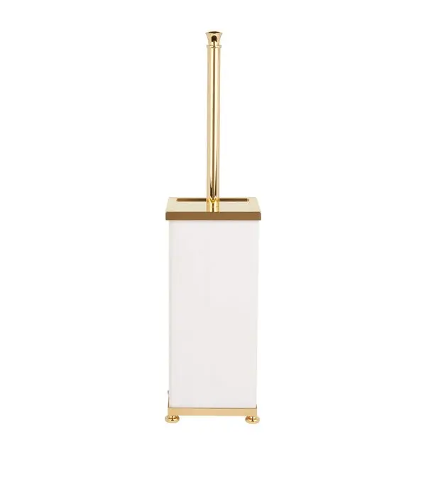 ZODIAC Marble Toilet Brush - White