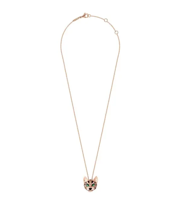Boucheron Animaux De Coll Necklace - Pink