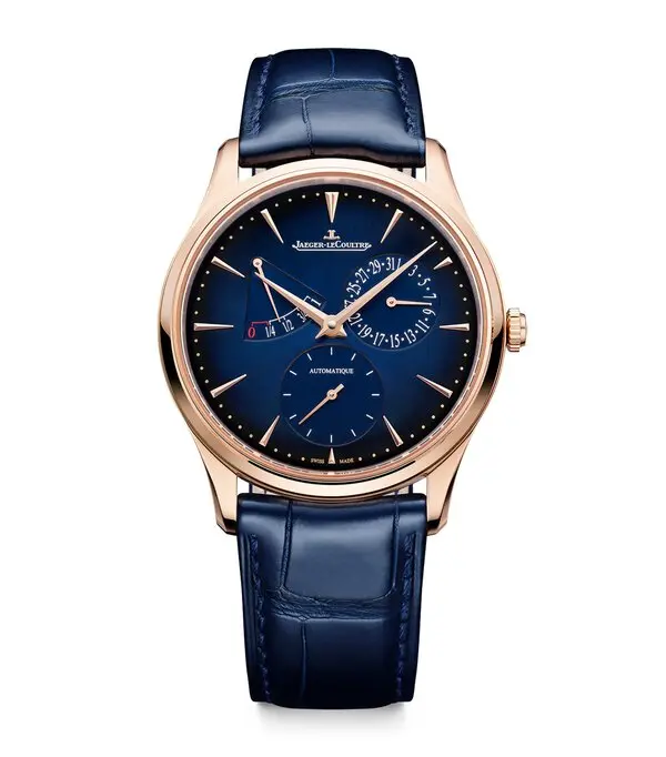 JAEGER-LECOULTRE Master Ultra Thin Power Reserve Watch - Navy