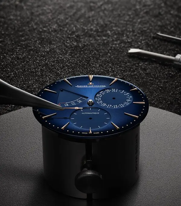 JAEGER-LECOULTRE Rose Gold Master Ultra Thin Power Reserve Watch