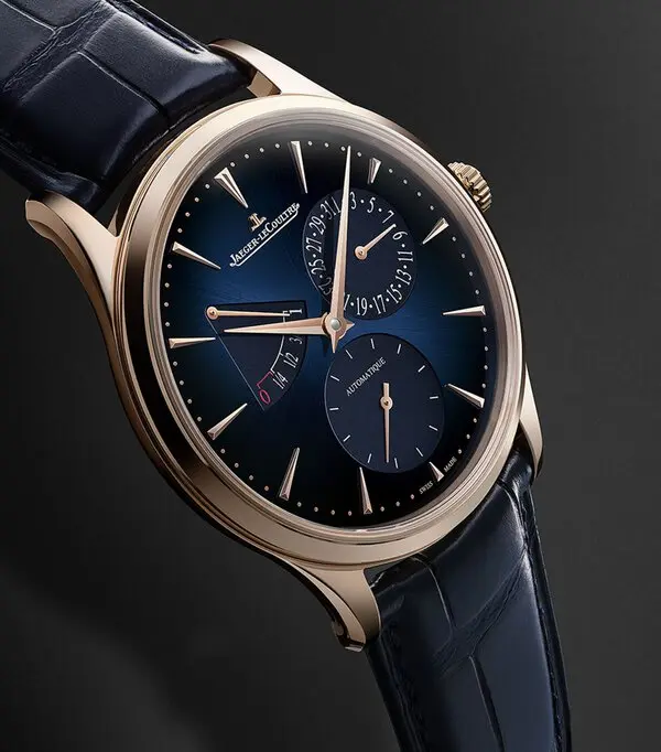 JAEGER-LECOULTRE Rose Gold Master Ultra Thin Power Reserve Watch