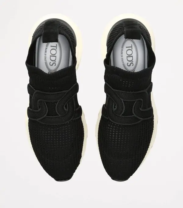 TOD'S Sport Run 54c Calzino Sneaker - Black